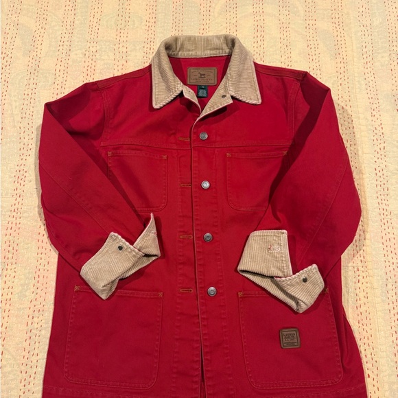Ralph Lauren | Jackets & Coats | Ralph Lauren Red Vintage Barn Jacket ...